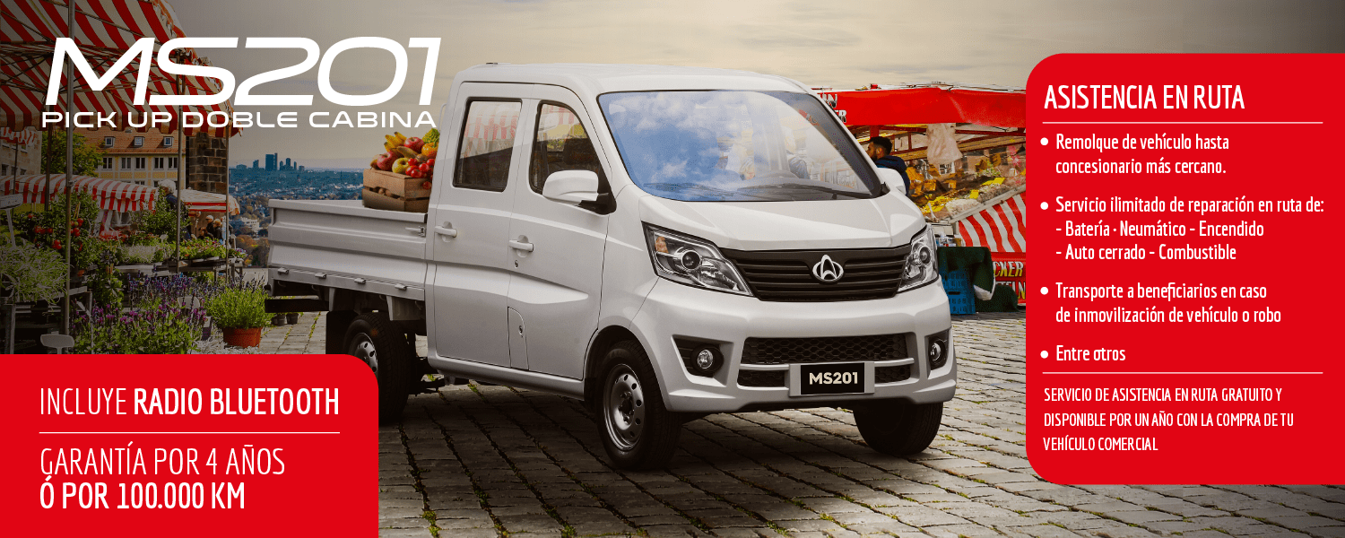 Busca y Cotiza tu nuevo Changan MS201 Pick Up | Dercocenter